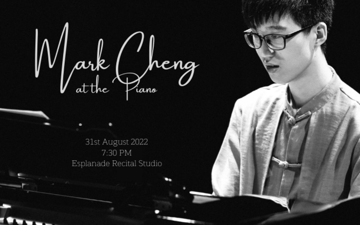 Mark Cheng At The Piano | Concert | Esplanade