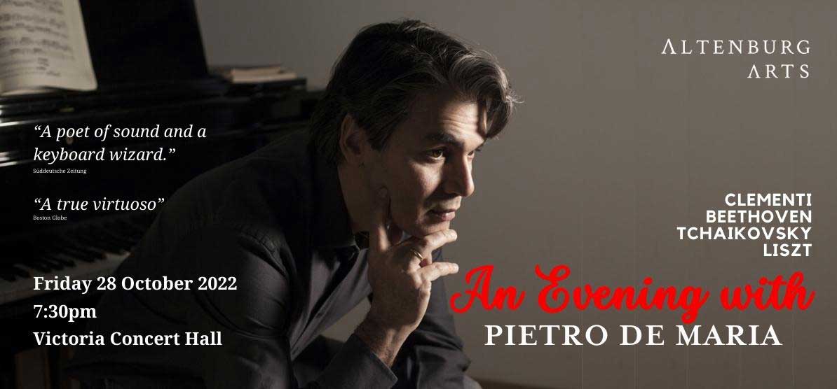 An Evening with Pietro De Maria | Concert