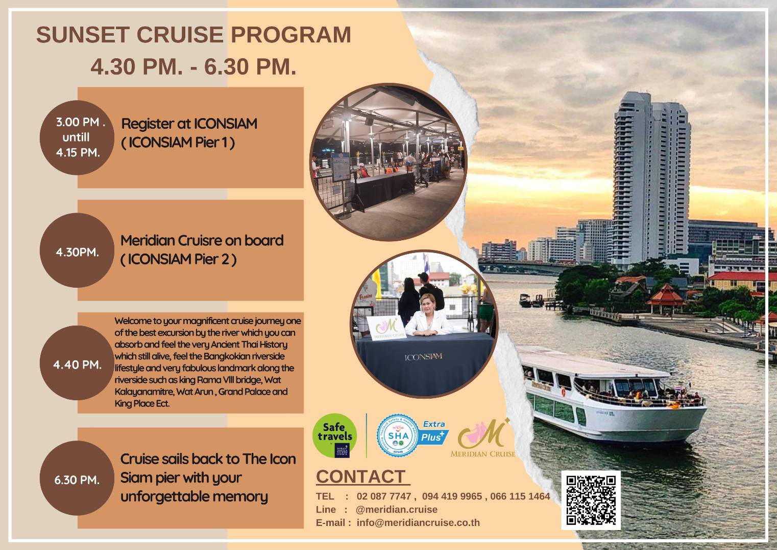 Meridian Dinner Cruise in Bangkok - Klook