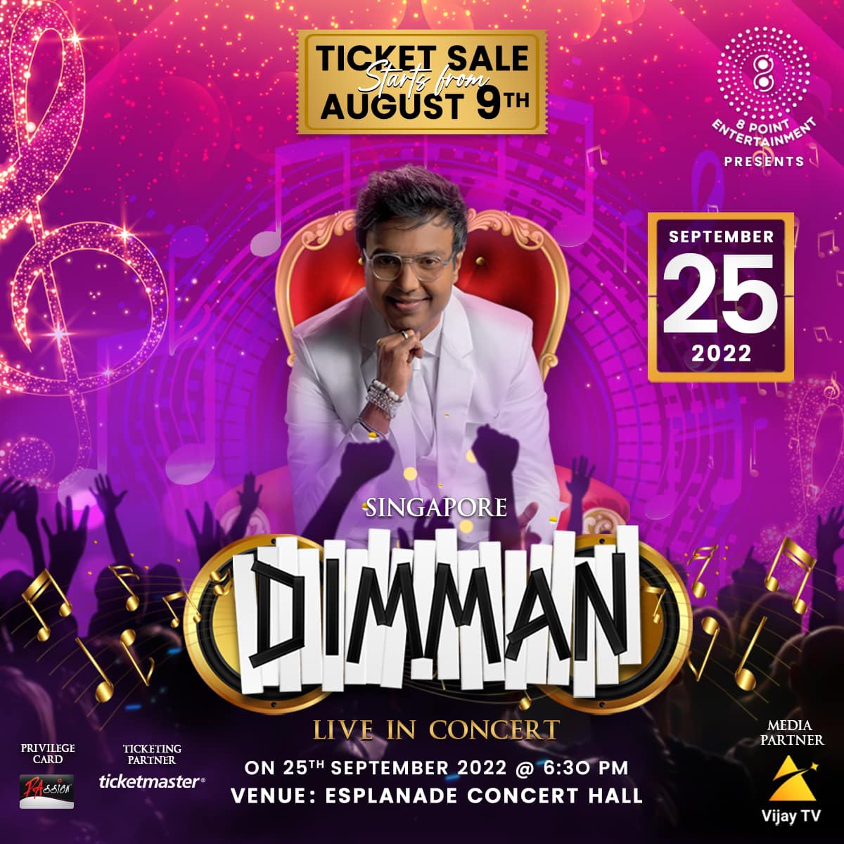 D'Imman Live in concert Singapore 2022 | Esplanade