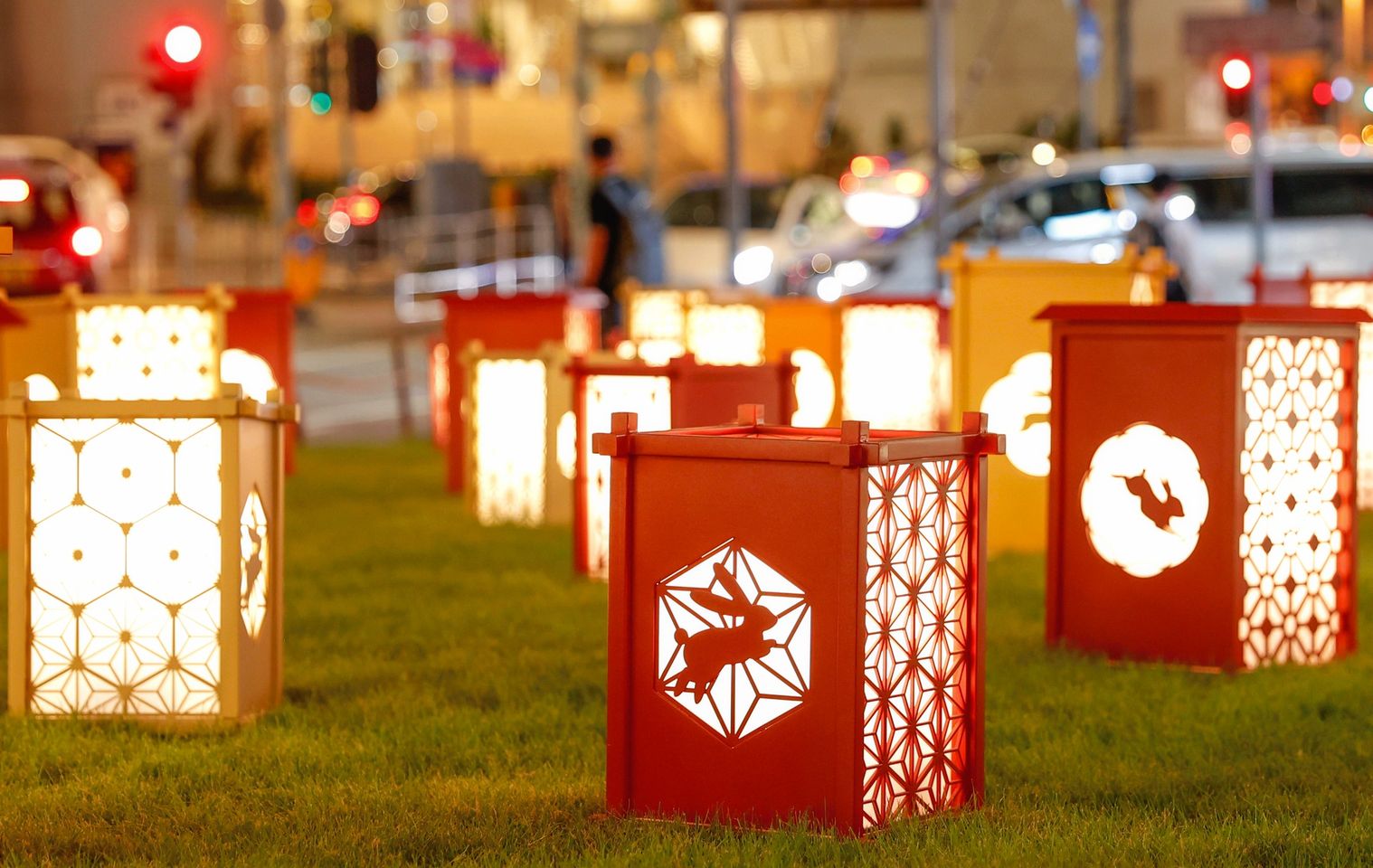 中秋花燈裝置｜利園一期｜中秋節