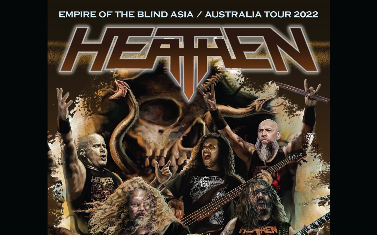 Heathen (USA) Empire of the Blind Tour 2022