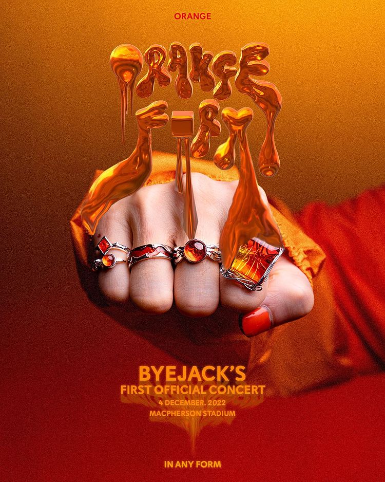 Byejack演唱會2022｜Byejack 橙色型態 Orange Form 2022｜麥花臣場館