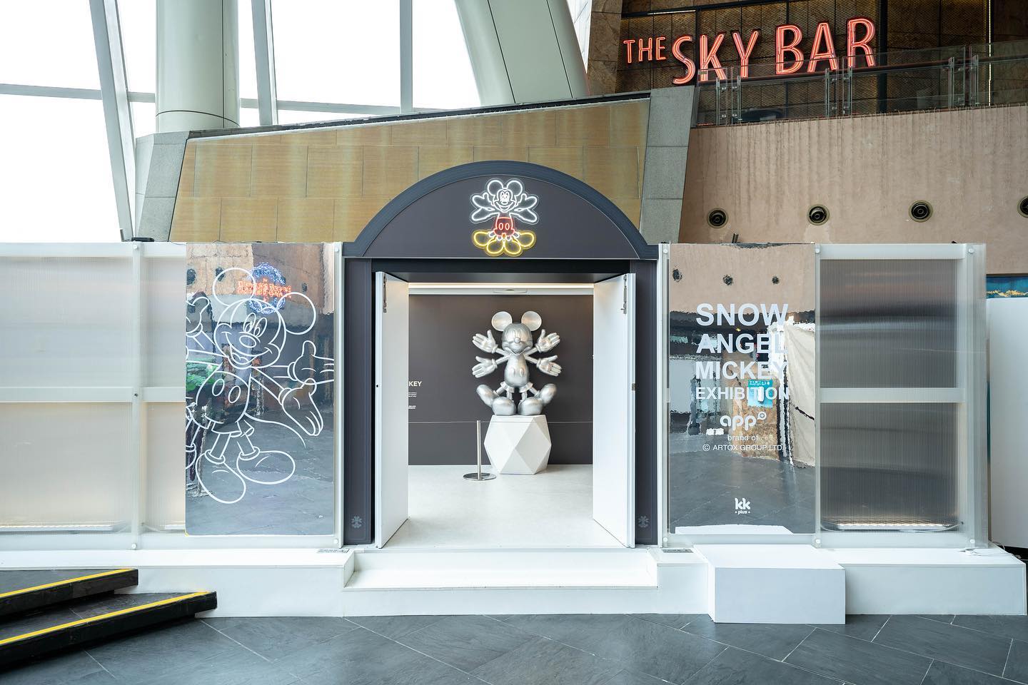 Snow Angel Mickey Exhibition迷你藝術館｜kkplus x APP+｜展覽