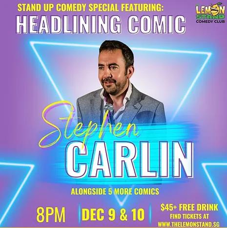 Stephen Carlin | Comedy Show | The Lemon Stand