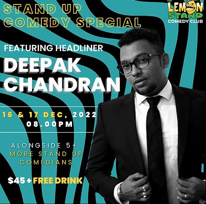 Deepak Chandran | Comedy Show | The Lemon Stand