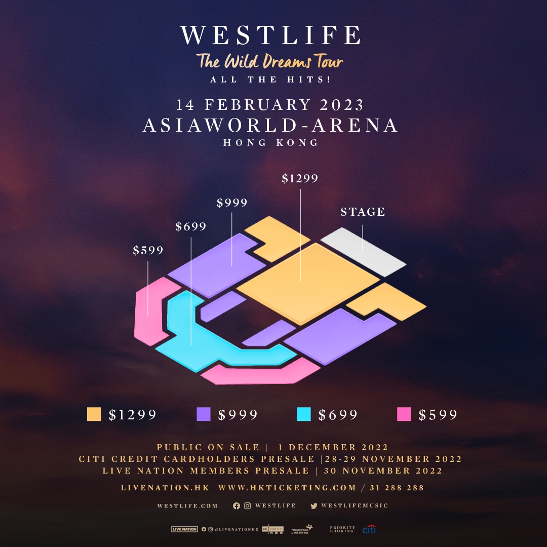 Westlife Concert 2023 | The Wild Dreams Tour | HK