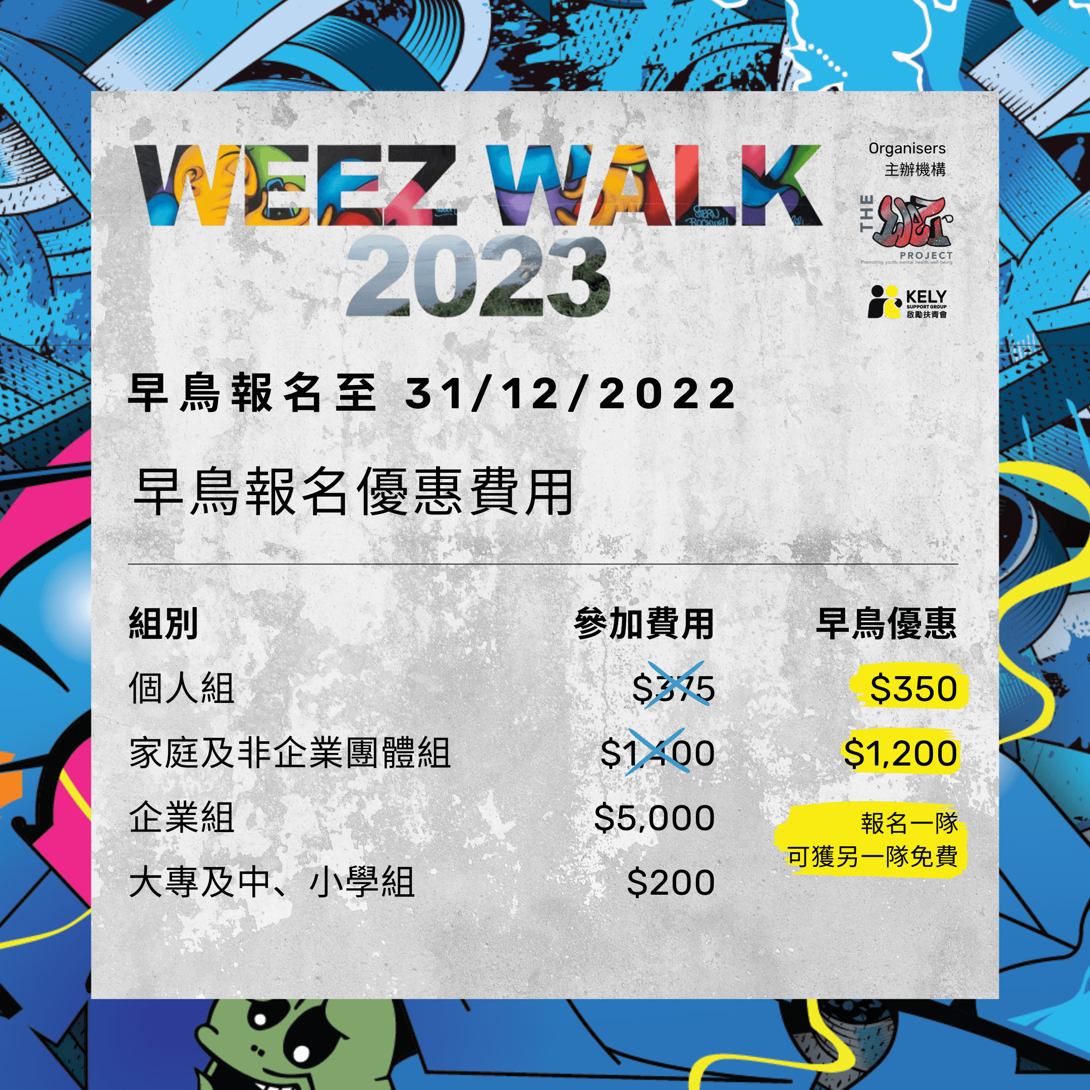 Weez Walk 2023 環島虛擬行