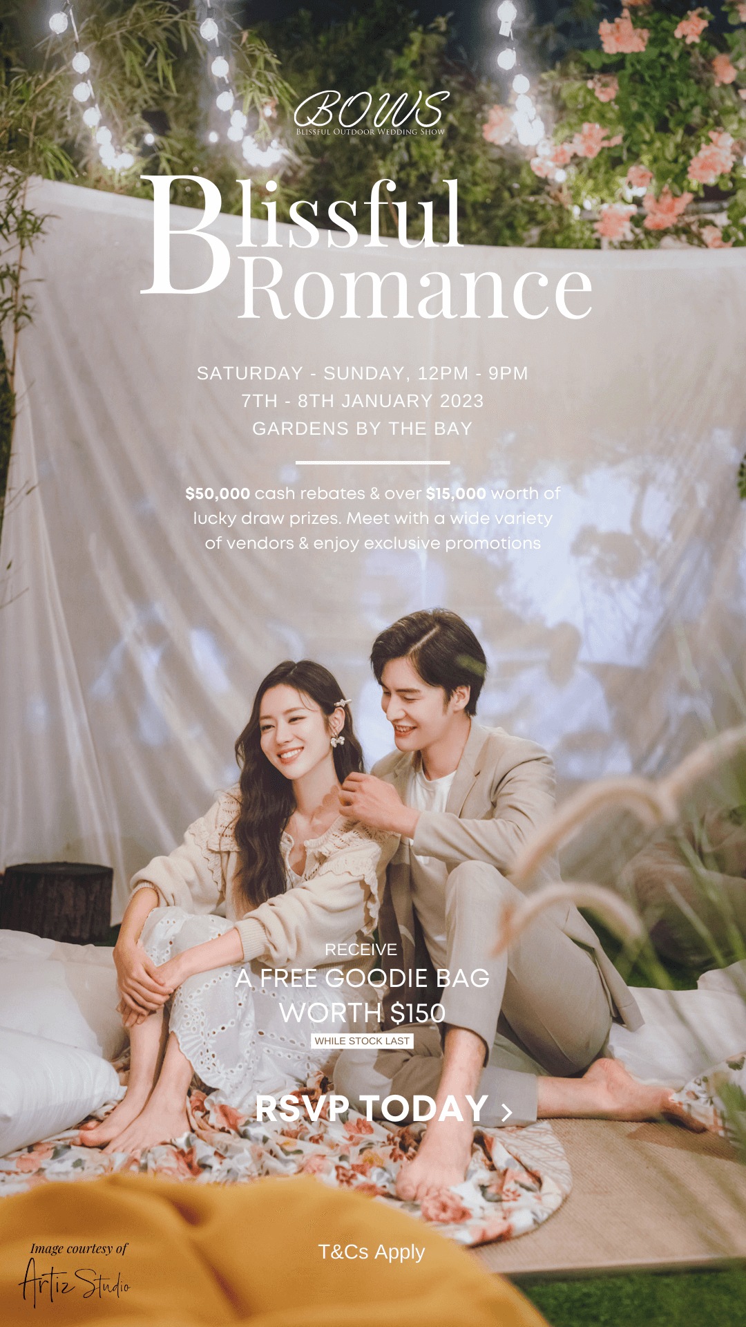 Blissful Outdoor Wedding Show 2023 | Gardens by the Bay