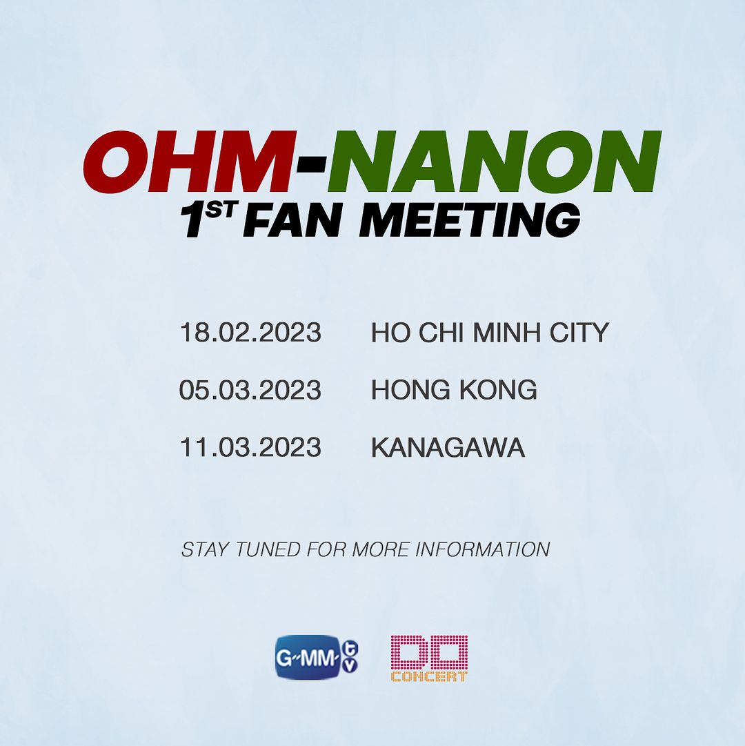 OHM-NANON 1ST FAN MEETING TOUR 2023｜Hong Kong Fan Meeting
