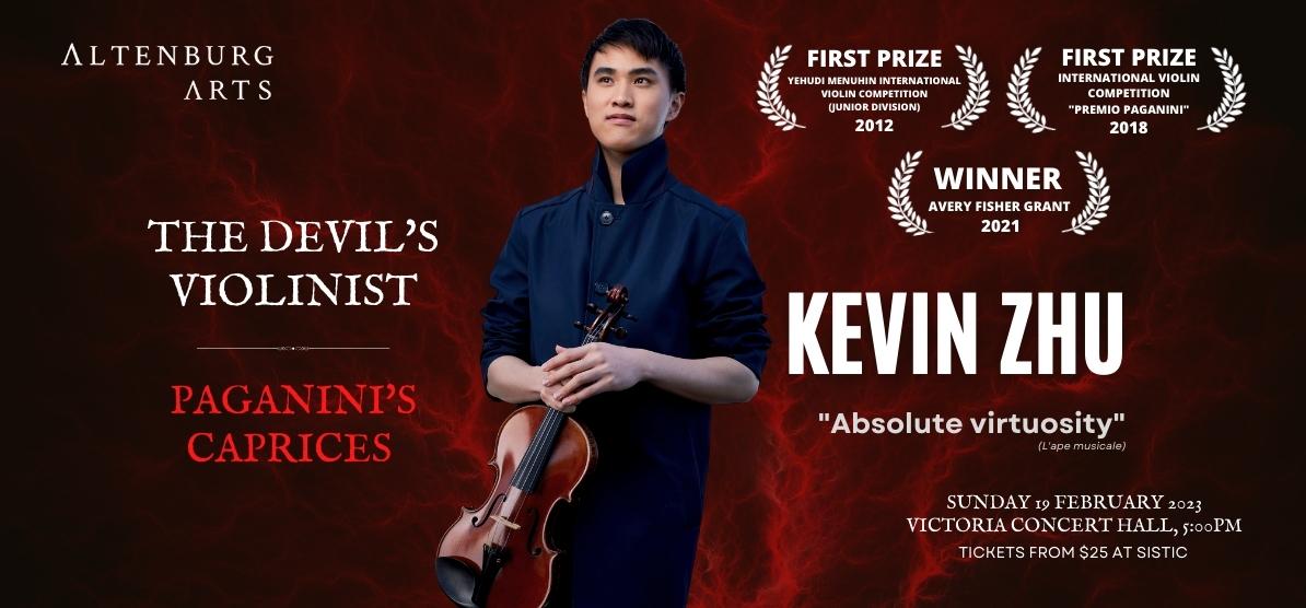 Paganini's Caprices, performed by Kevin Zhu | Concert