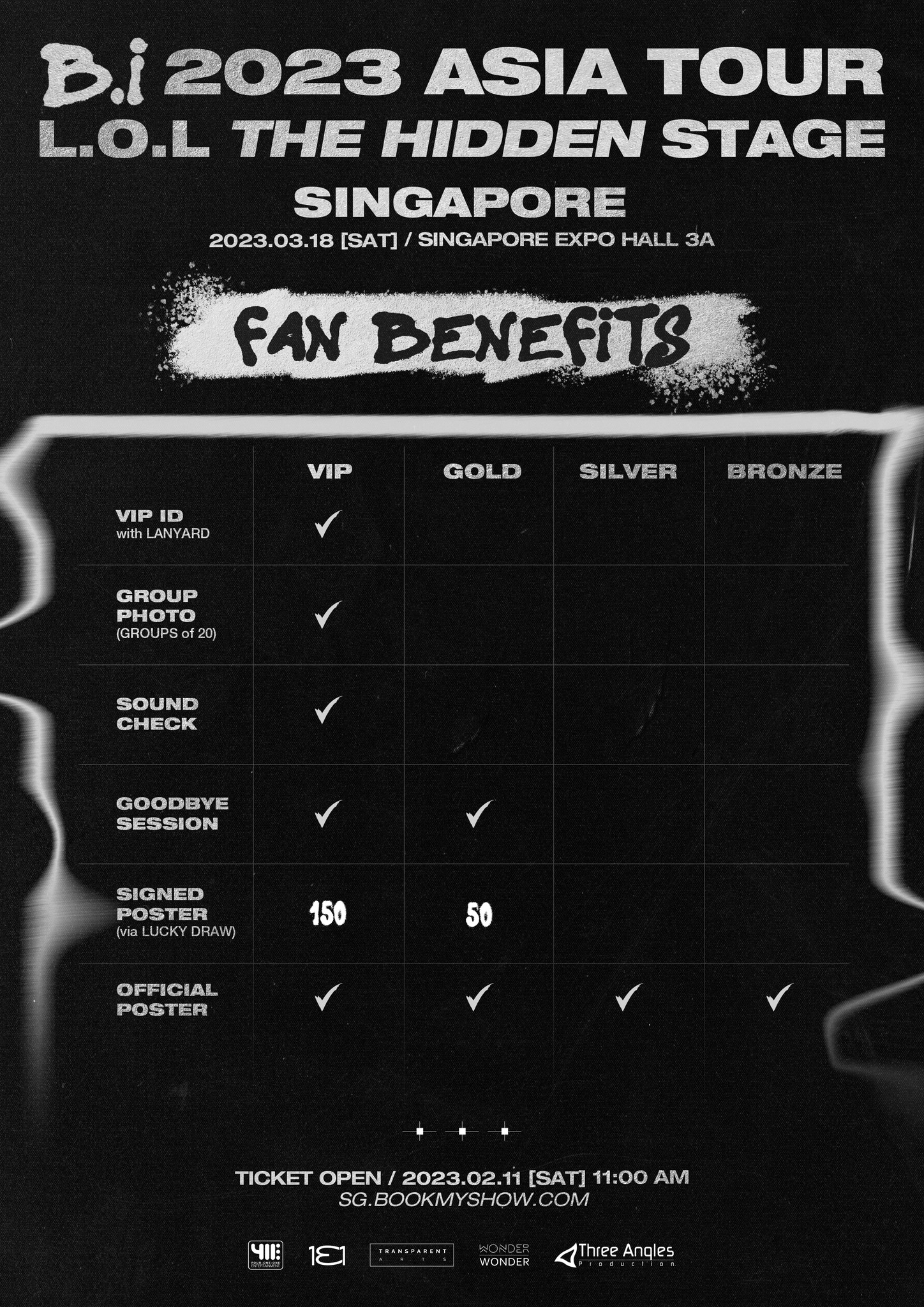 B I 2023 ASIA TOUR IN SINGAPORE L O L THE HIDDEN STAGE b-i-2023-asia-tour-in-singapore-l-o-l-the-hidden-stage