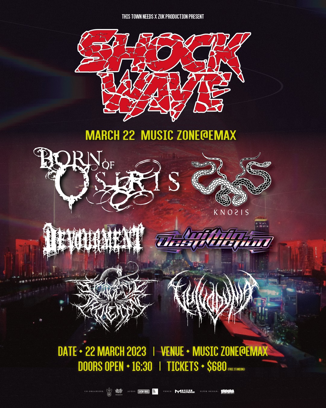 SHOCKWAVE 2023｜This Town Needs x Zuk Production｜九展