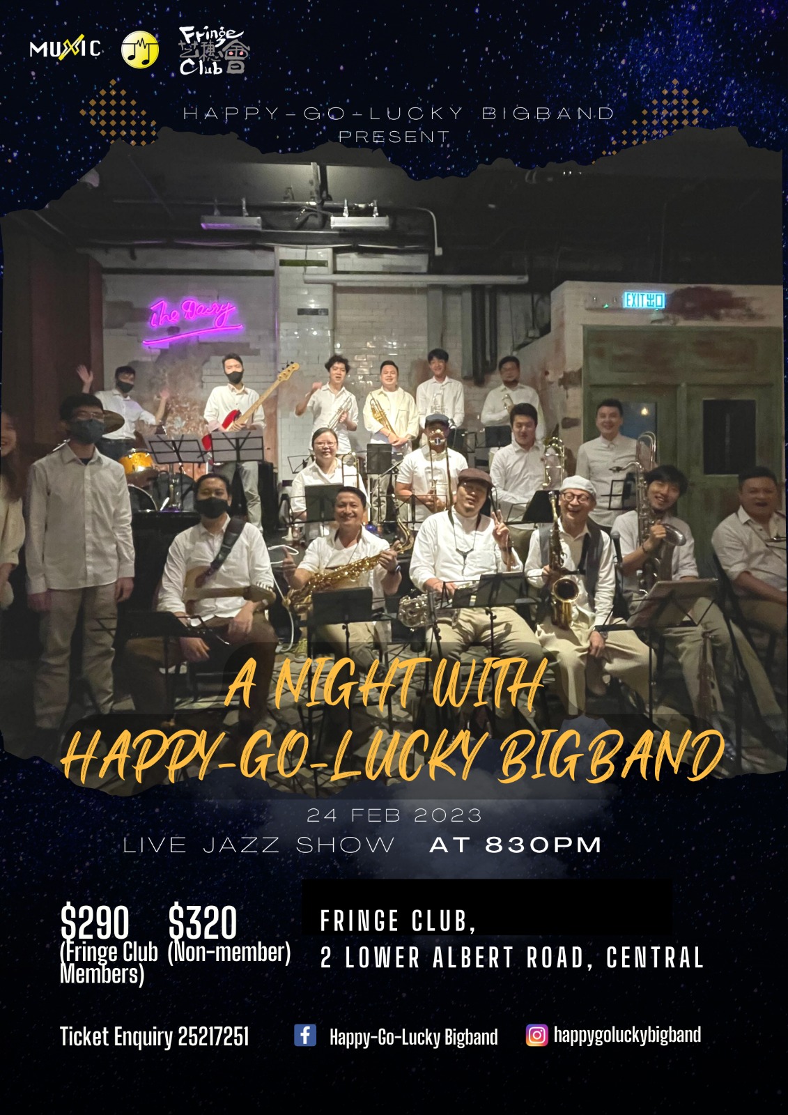 A Night with Happy-Go-Lucky Bigband｜Concert
