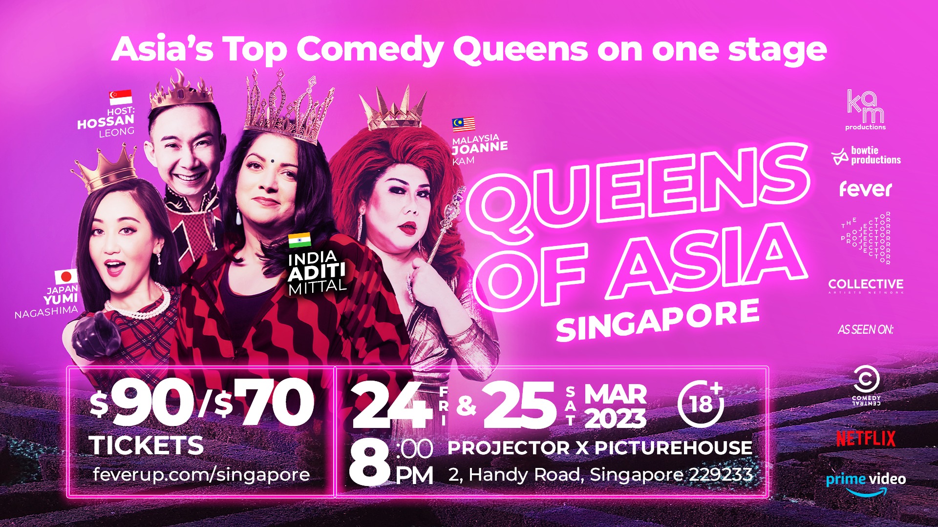 Queens of Asia Singapore | Comedy Show