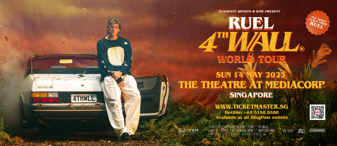Ruel 4th Wall World Tour Live in Singapore