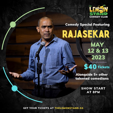 Rajasekar Mamidanna |12th & 13th May 2023 at The Lemon Stand