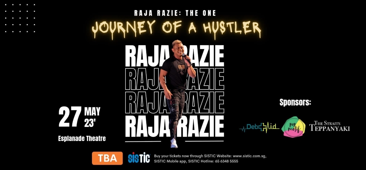 Raja Razie: Journey of a Hustler | Comedy Show | Esplanade