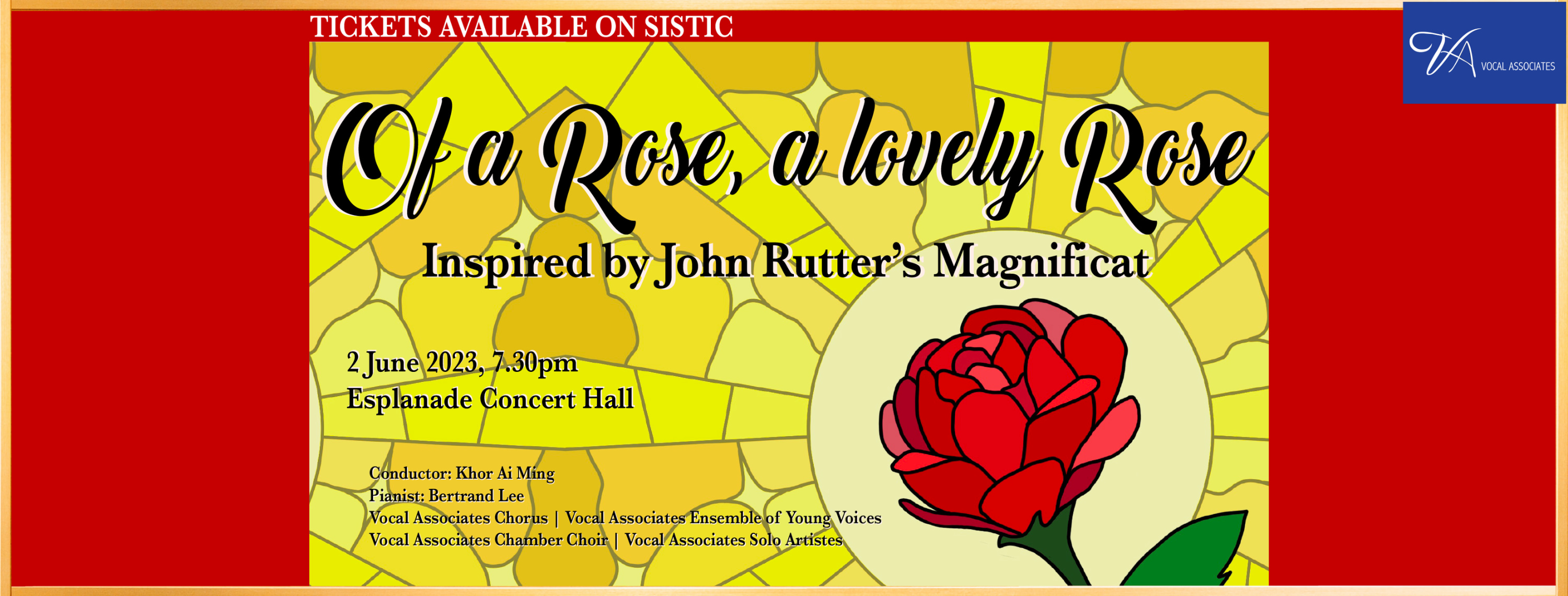 Of a Rose, a lovely Rose -MAGNIFICAT by John Rutter |Concert