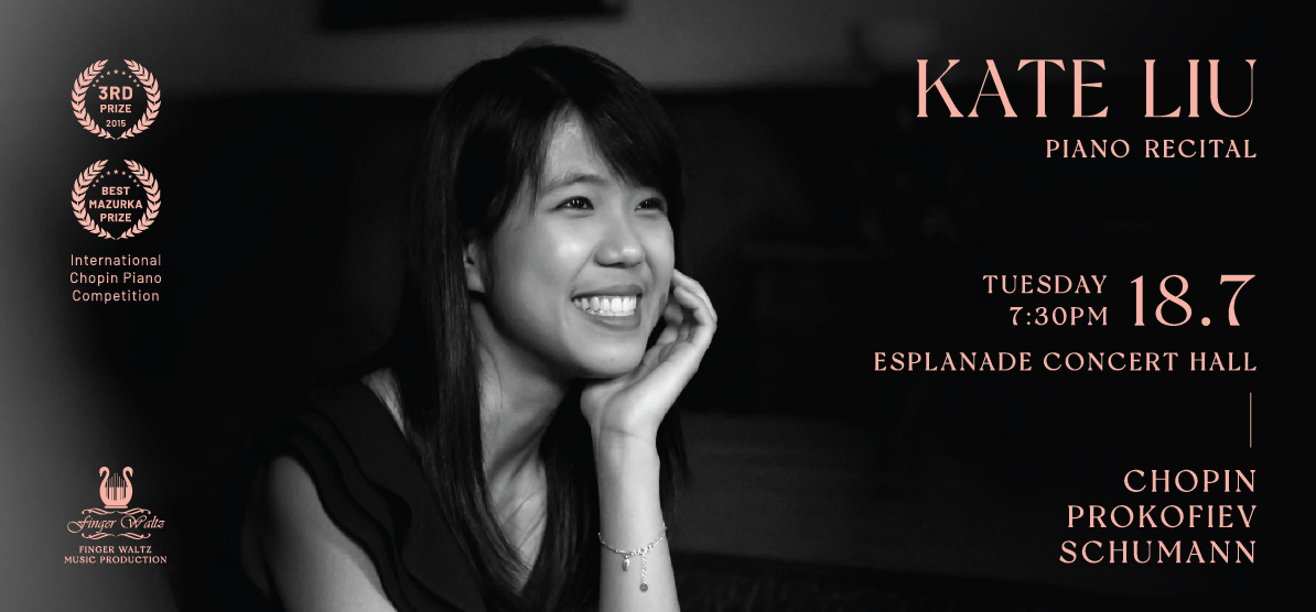 Piano Recital by Kate Liu | Concert | Esplanade