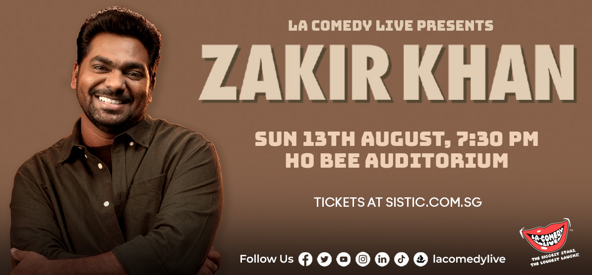 LA Comedy Live Presents Zakir Khan Live In Singapore | Show