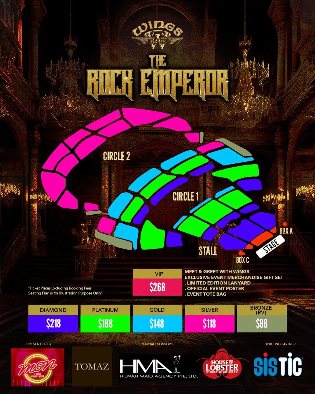 WINGS - THE ROCK EMPEROR | Concert | The Star Theatre