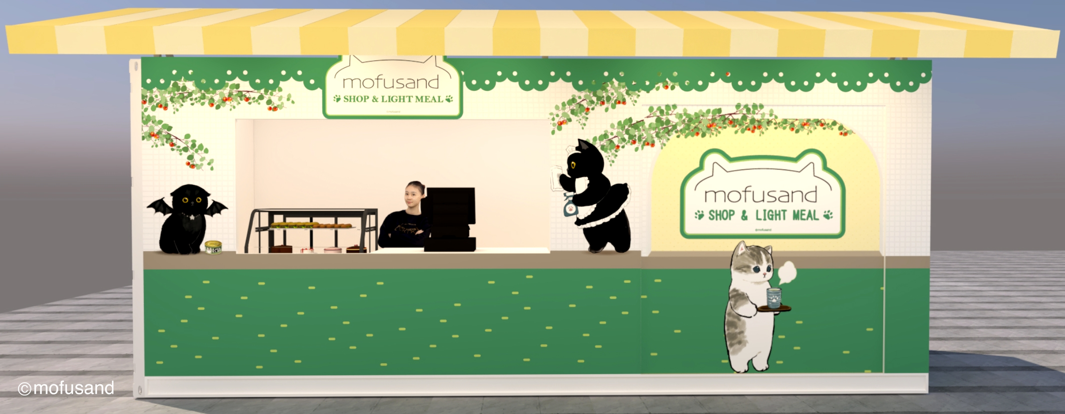 貓福珊迪mofusand輕食店｜PARK2草悟廣場