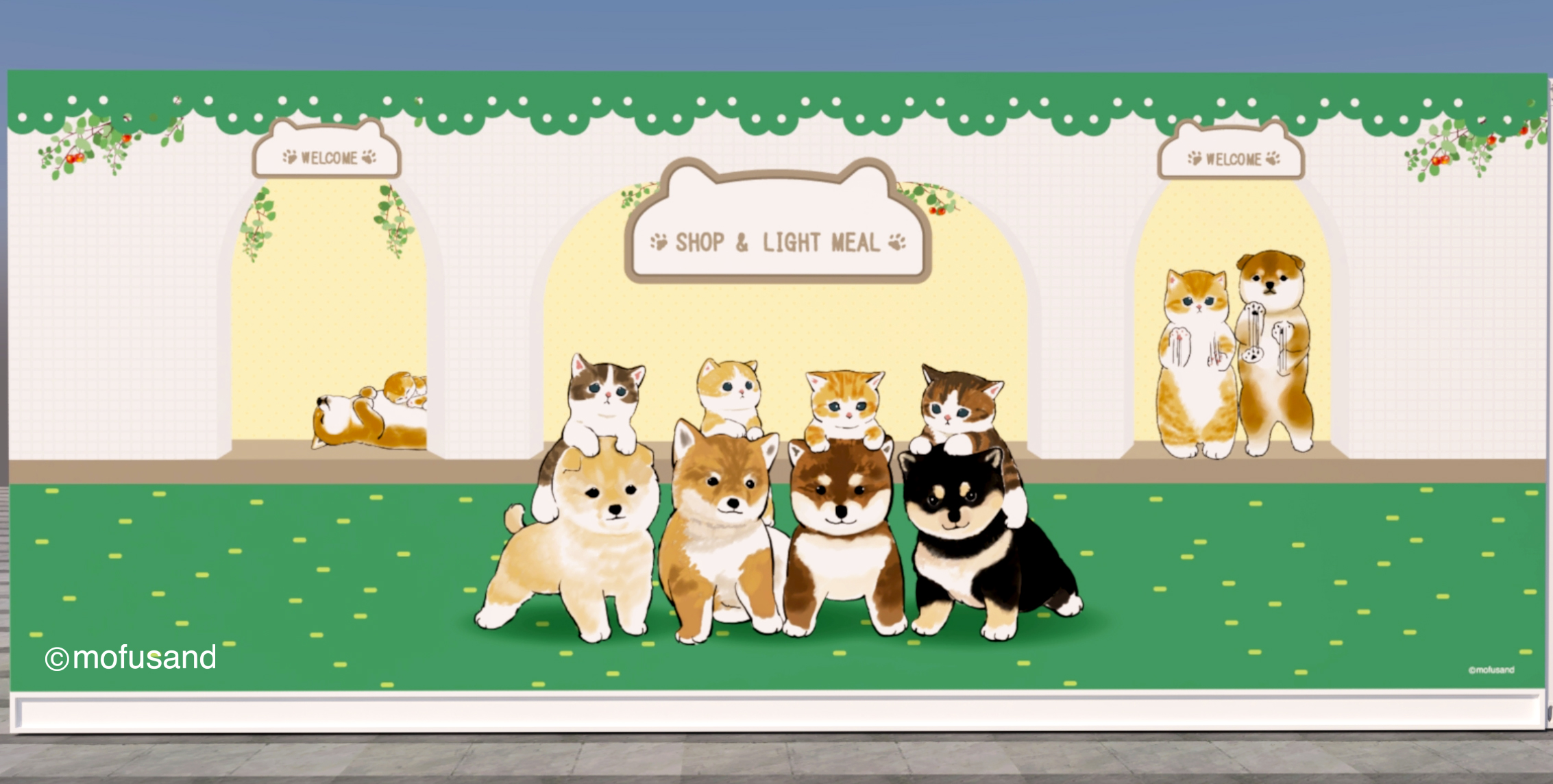 貓福珊迪mofusand輕食店｜PARK2草悟廣場
