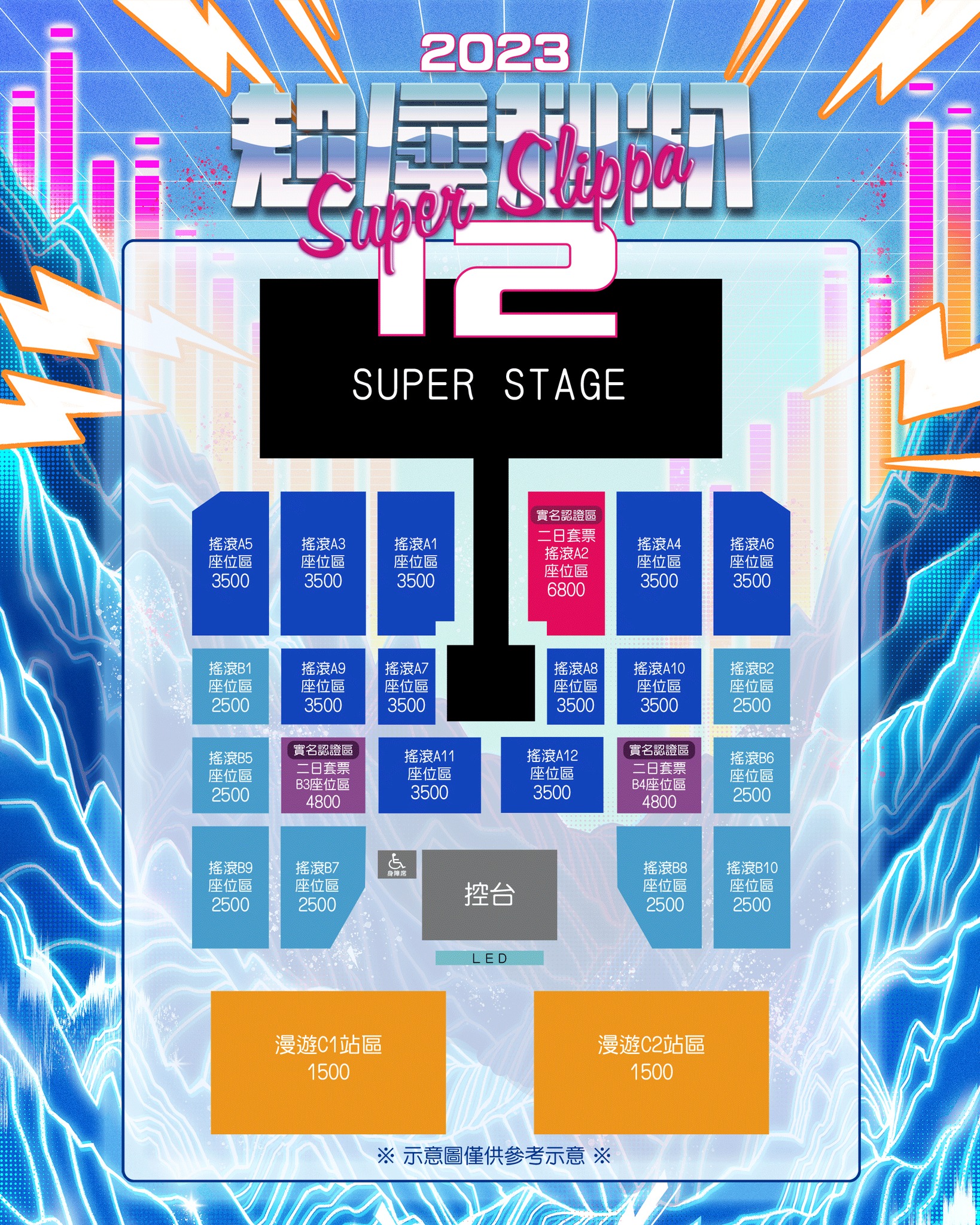 2023 超犀利趴 SUPER SLIPPA 12｜南港展覽館