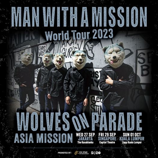 MAN WITH A MISSION World Tour 2023 Singapore | Concert