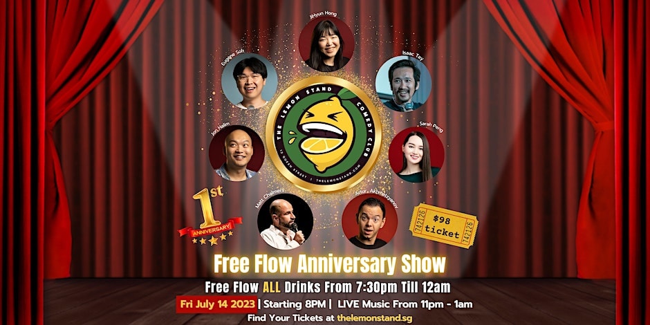 The Lemon Stand Anniversary Show | 14th July 2023 | Comedy