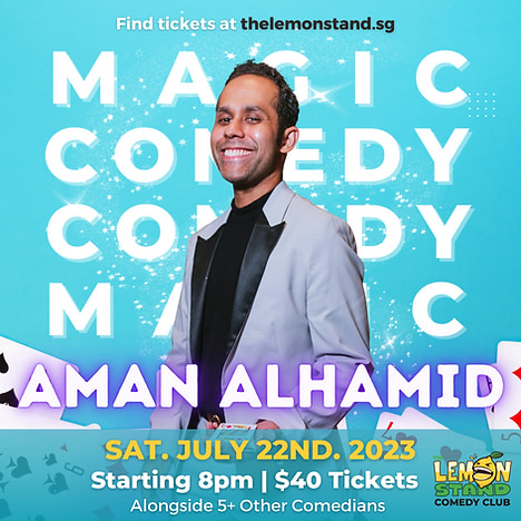 Aman Alhamid Magician | The Lemon Stand | Comedy Show