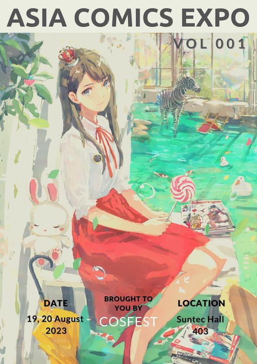Asia Comics Expo 001 | Suntec Singapore