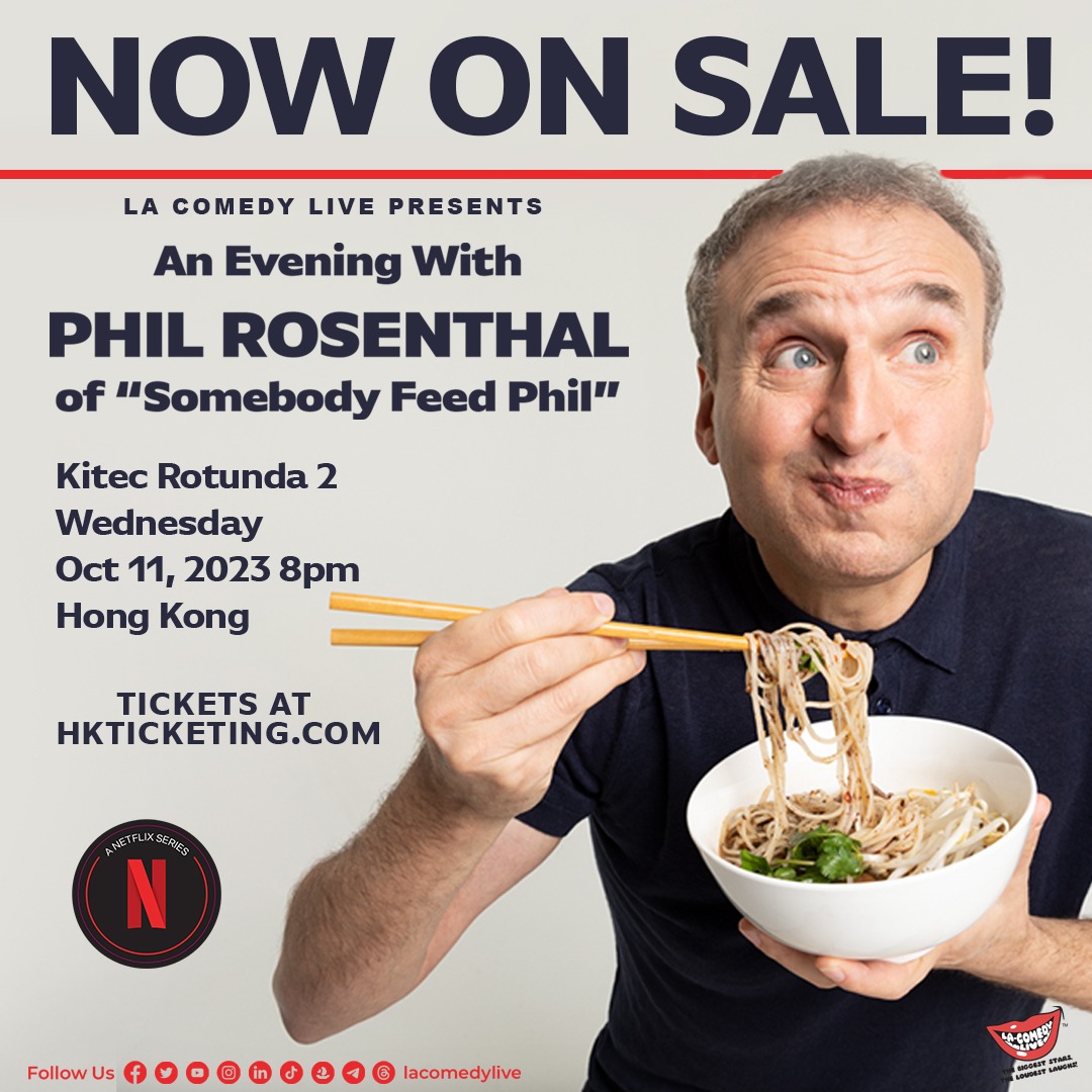 An Evening with Phil Rosenthal Live In Hong Kong｜Comedy Show