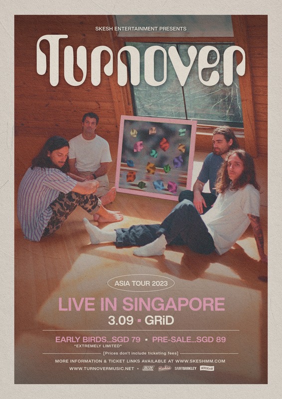 Turnover Live In Singapore 2023 | Concert