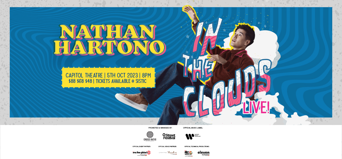 Nathan Hartono 'In the Clouds' Live | Capitol Theatre