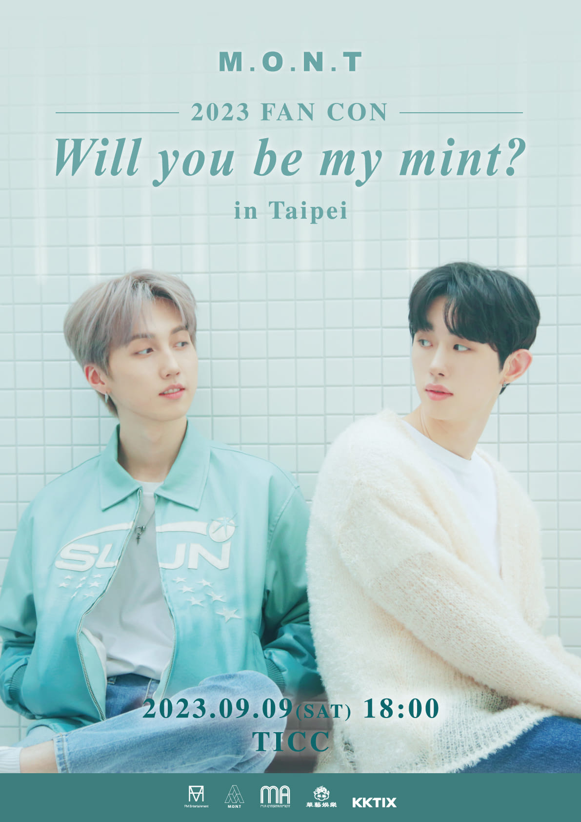 M.O.N.T演唱會2023台北站｜Will you be my mint? Fan con in Taipei