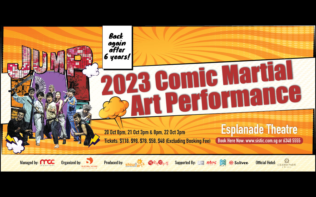 Comic Non-verbal Martial Art Performance | Esplanade