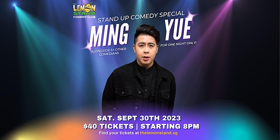 Ming Yue | Sat 30th Sept 2023 at The Lemon Stand | Comedy