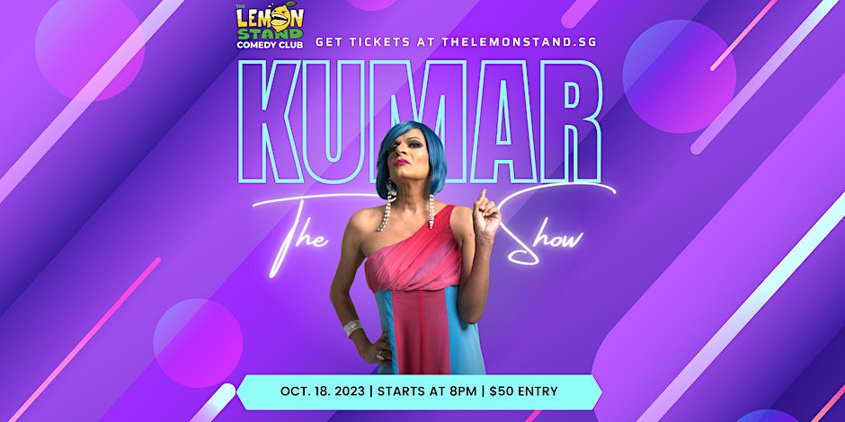 The Kumar Show | October 18th at The Lemon Stand | Comedy