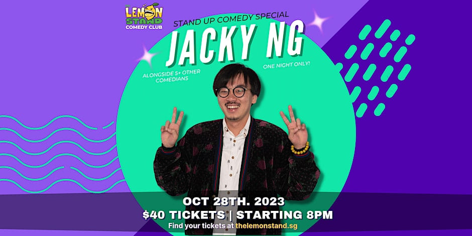 Jacky Ng | October 28th 2023 at The Lemon Stand |Comedy Show