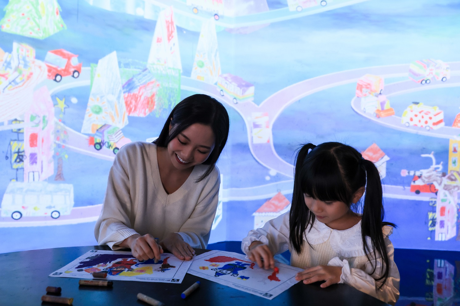 「Sketch Christmas」冬季限定展览｜teamLab共创！未来园｜MegaBox