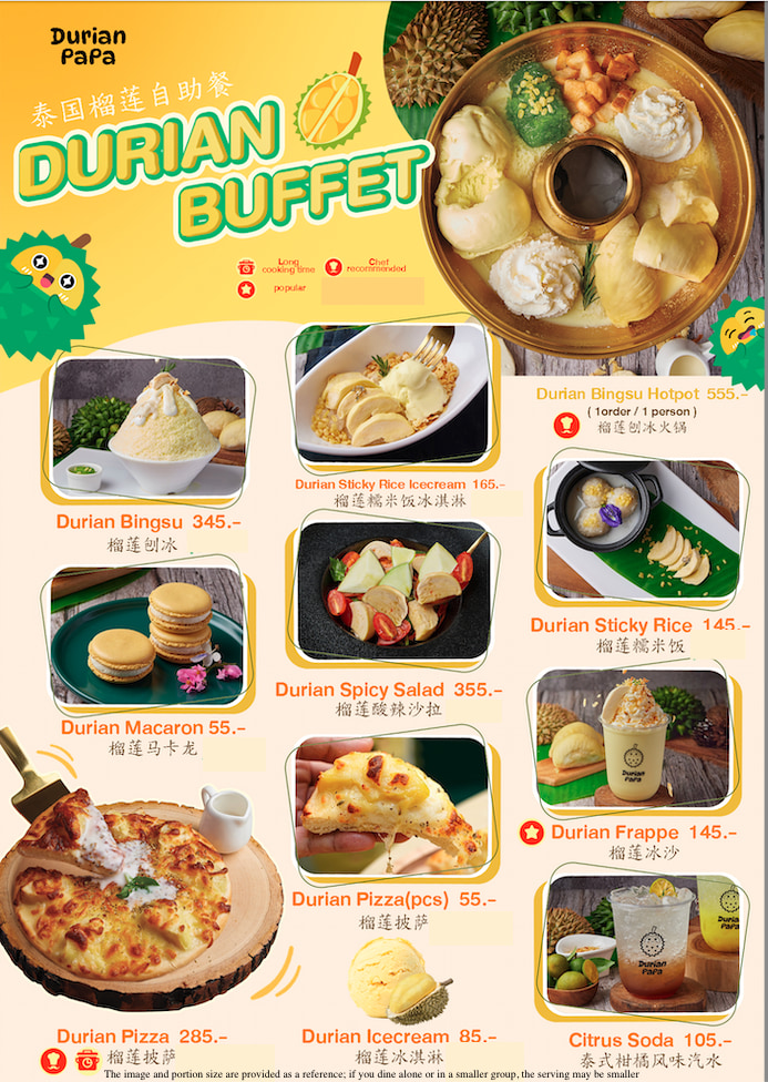 Durian Papa Durian Cafe in Tha Maharaj, Bangkok | Book now on Klook ...