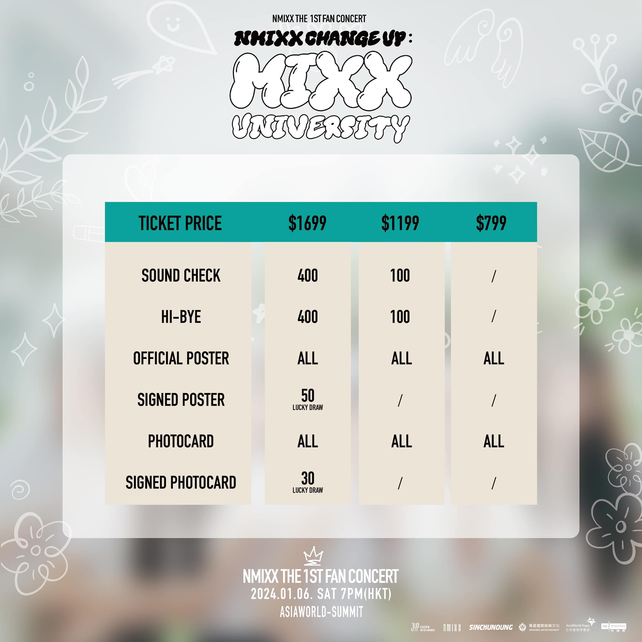 NMIXX THE 1ST FAN CONCERT in HONGKONG 2024 | AsiaWorld-Expo