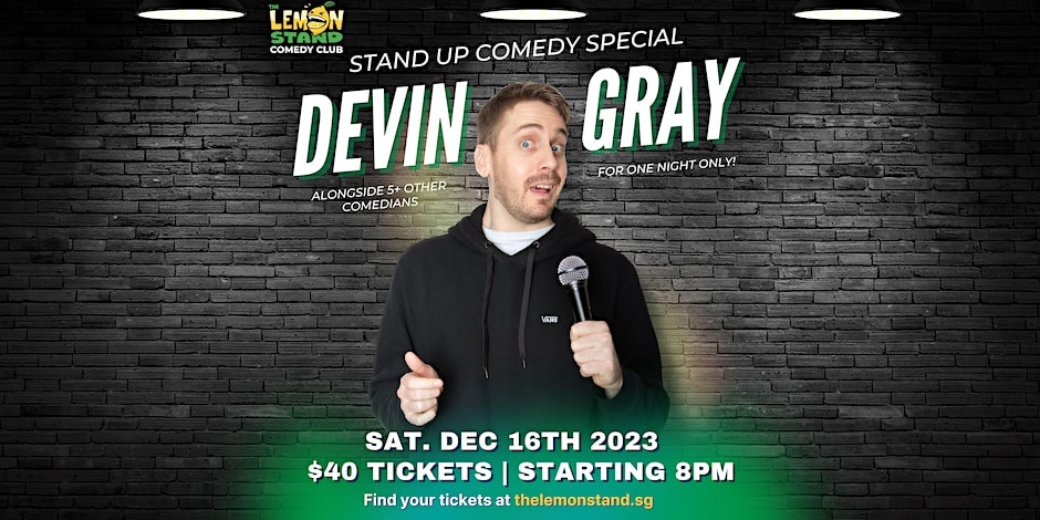 Devin Gray | The Lemon Stand | Stand Up Comedy