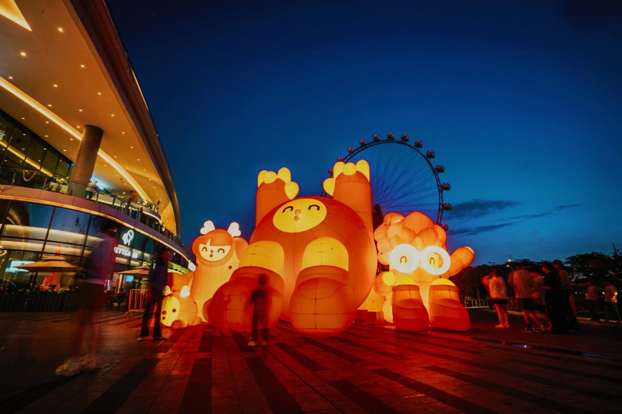 MODOLI Red系列龍年新春線下首展｜超級點燈節｜歡樂港灣