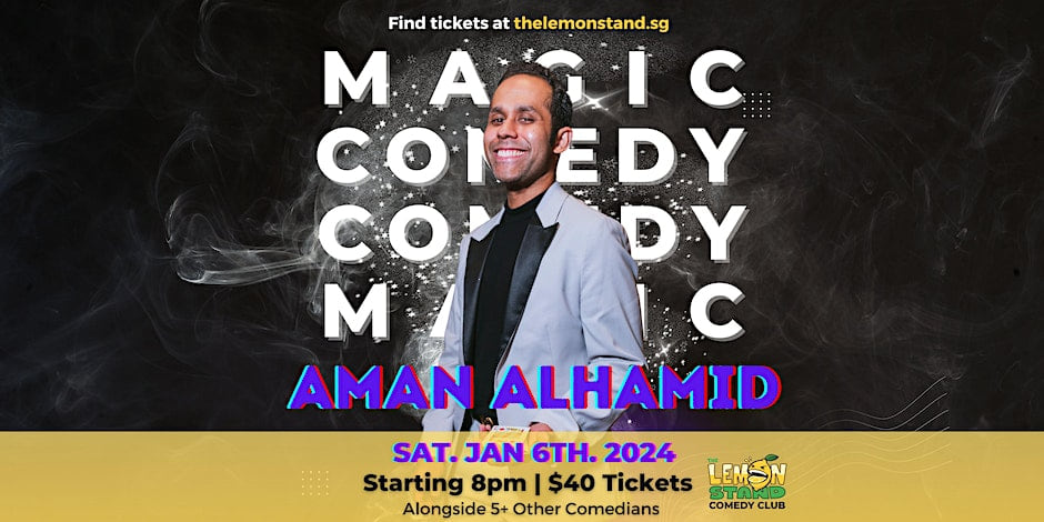 Aman Alhamid | The Lemon Stand | Stand Up Comedy