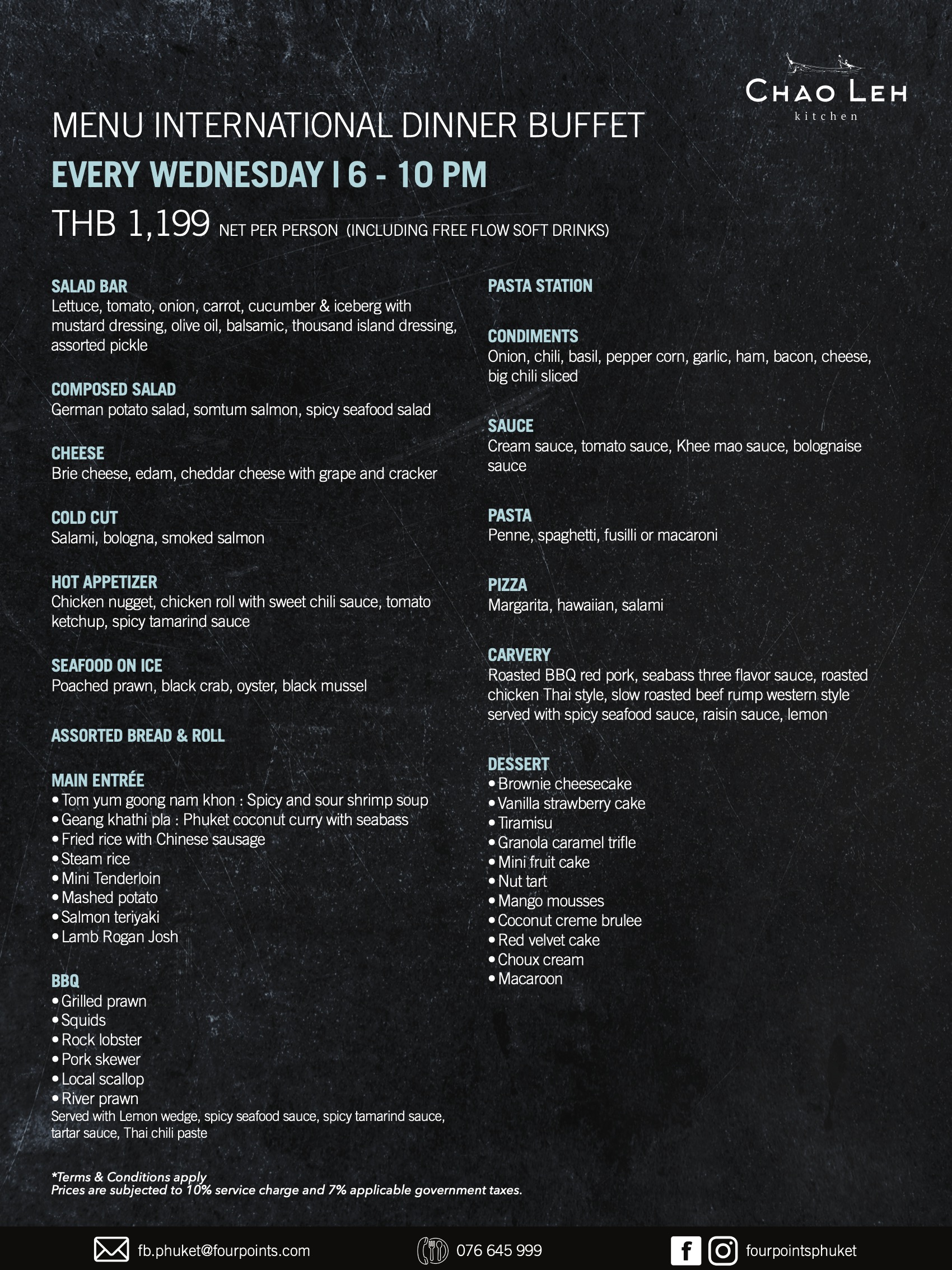 Chao Leh Kitchen at Four Points by Sheraton Phuket Patong Beach Resort ...