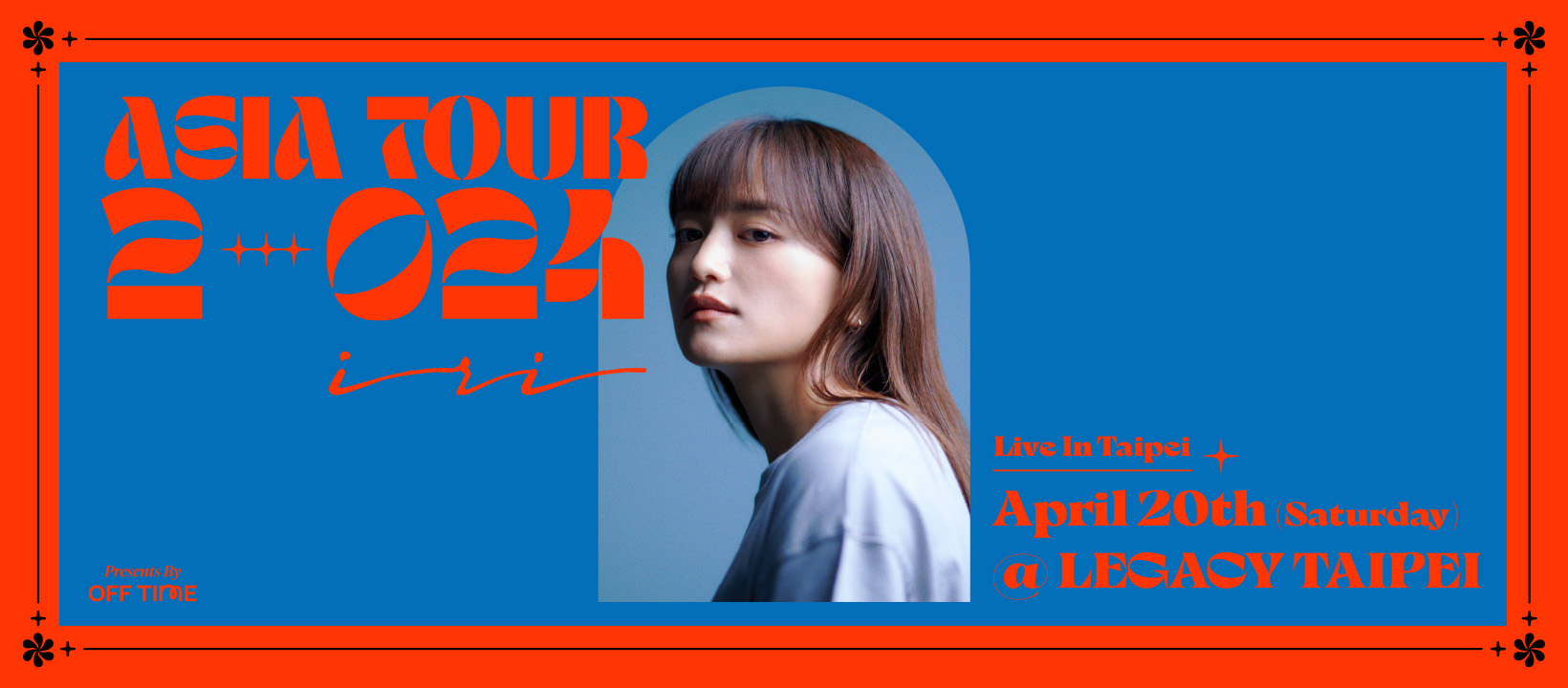 日本靈魂歌姬iri亞洲巡演台北站 - iri live in Taipei 2024演唱會｜Legacy Taipei