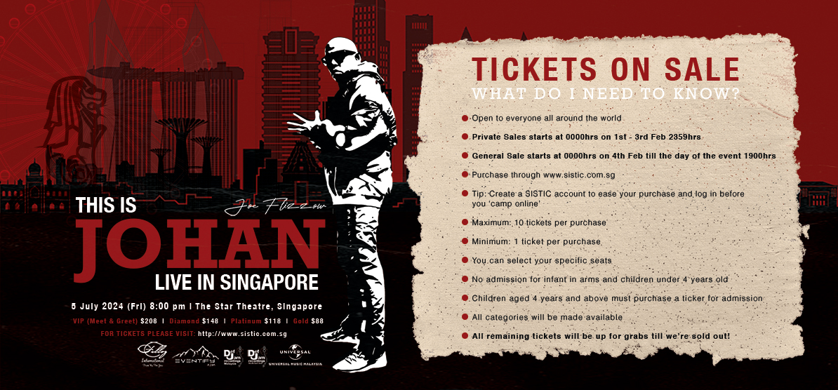 This Is Johan Live In Singapore | Concert | The Star Theatre